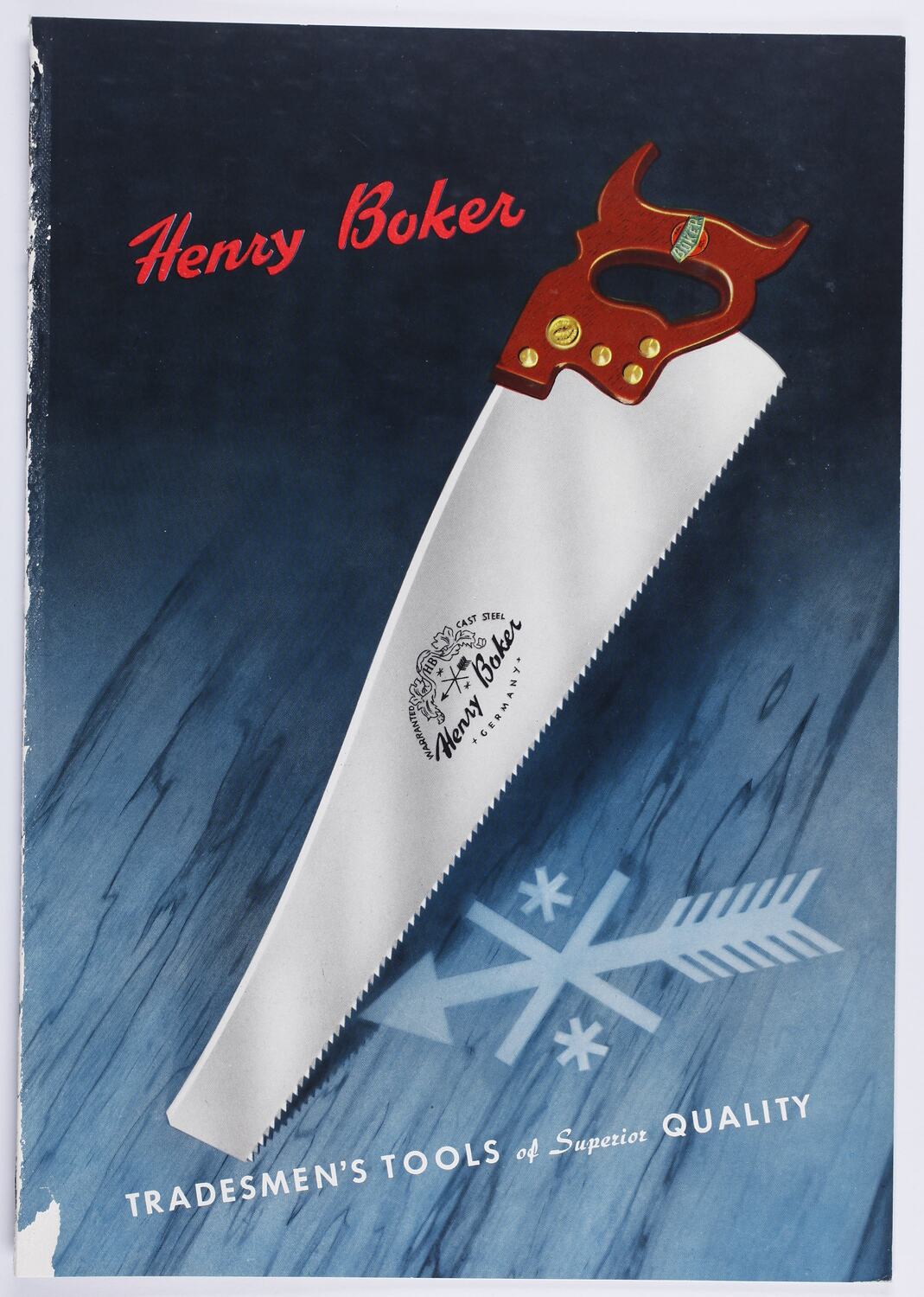 Product Catalogue - Heinrich Böker (Henry Boker), Henry Böker Hand Saws ...