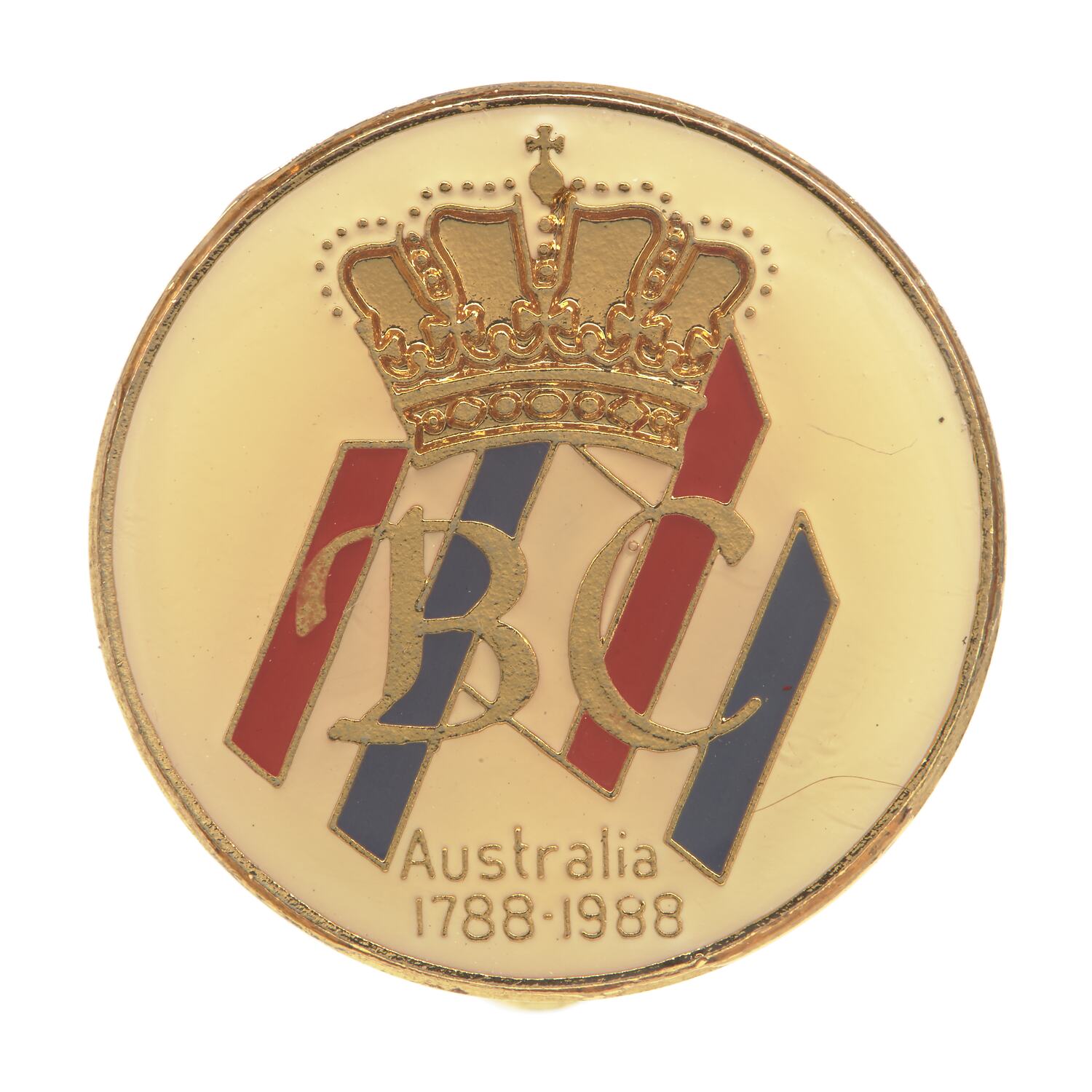 Badge - Australia Bicentenary, 1788-1988, 1988