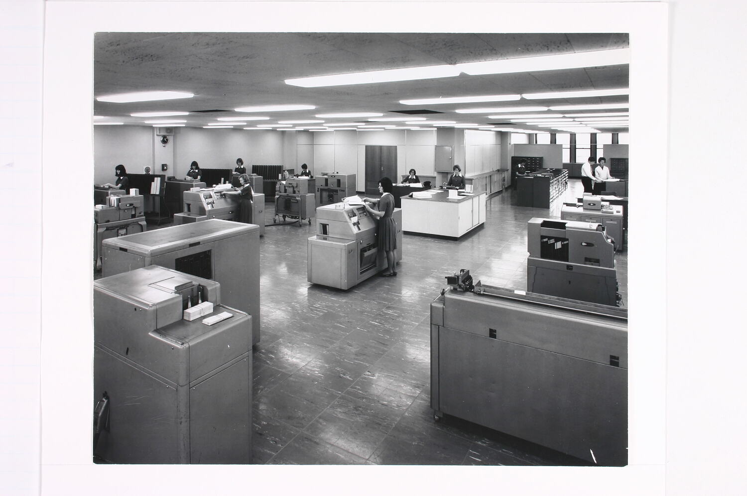 Photograph - Kodak Australasia Pty Ltd, Data Processing Equipment Room ...