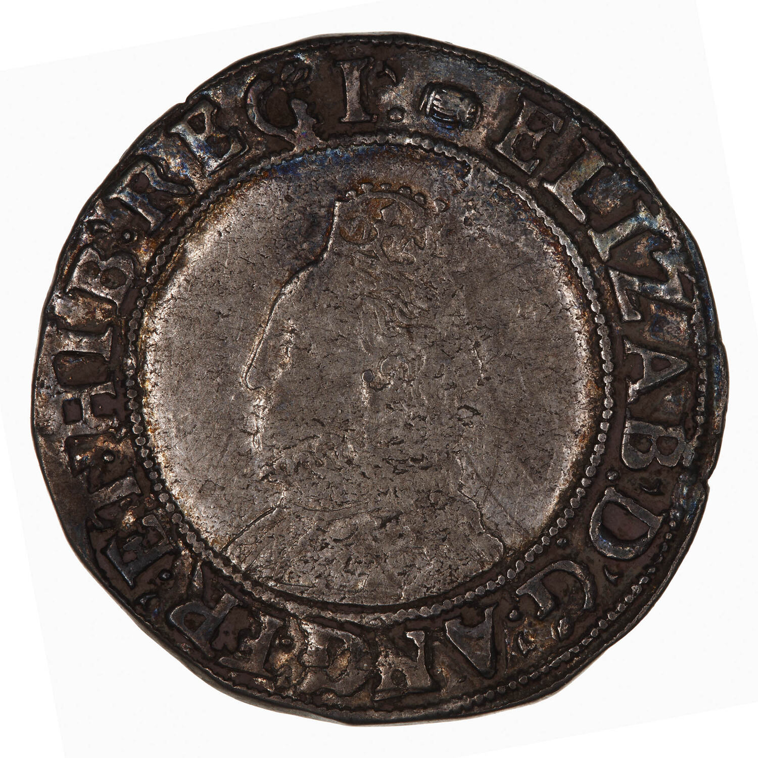 Coin - Shilling, Elizabeth I, England, Great Britain, 1592-1595