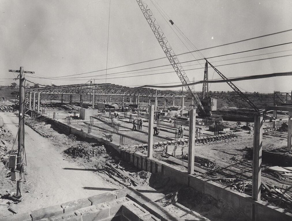 Photograph - Kodak Australasia Pty Ltd, Pouring Ground Floor Concrete ...