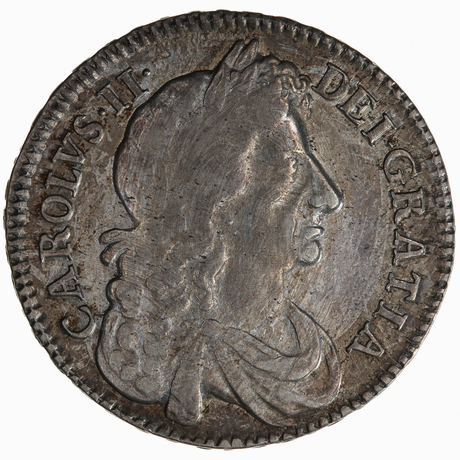 Coin - Halfcrown, Charles II, Great Britain, 1677