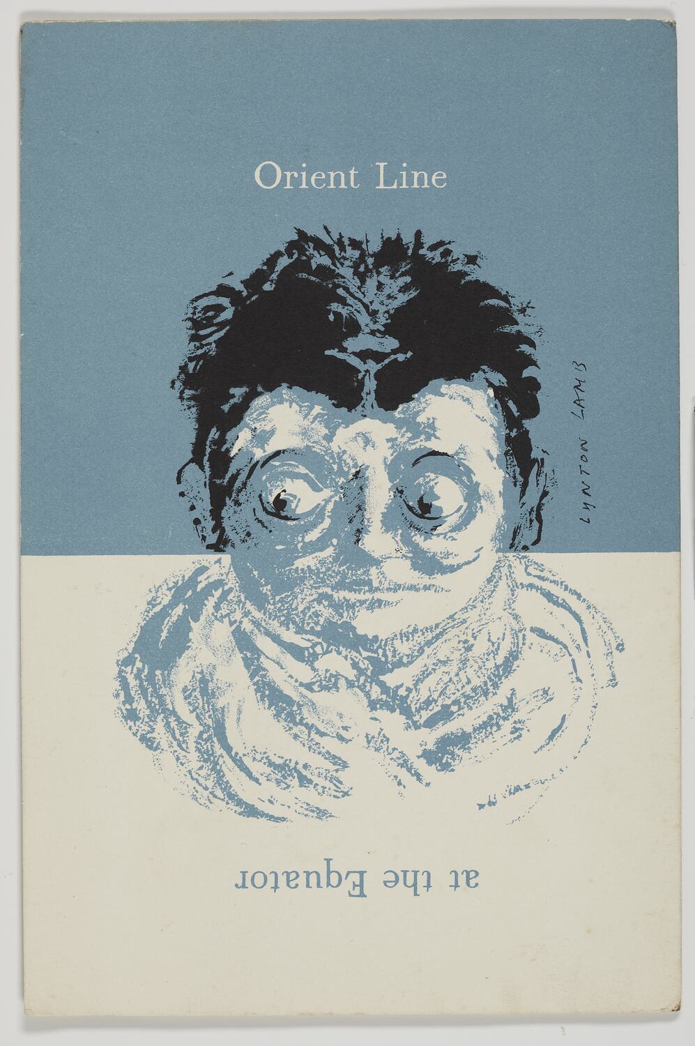 Menu - 'At The Equator', RMS Otranto, Orient Line, 1954