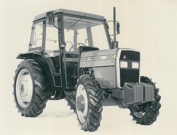 Photograph - Massey Ferguson, MF350 Tractor, circa 1986