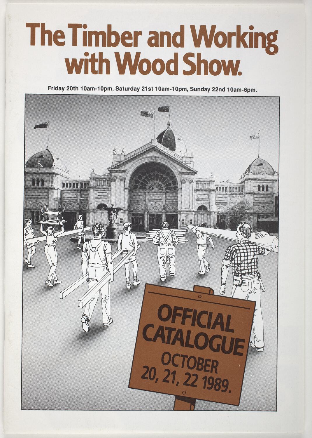 Catalogue - The Timber & Working With Wood Show, Melbourne, Oct 1989