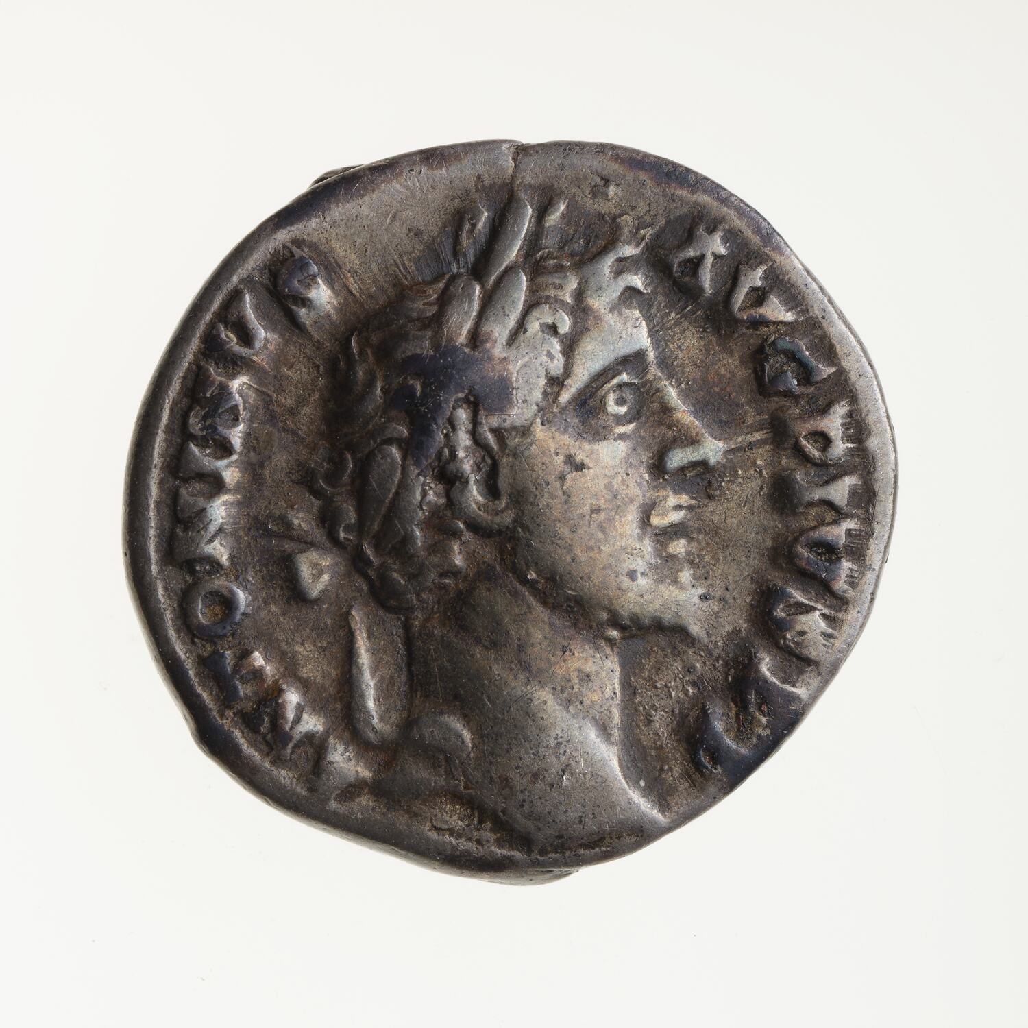 Coin - Denarius, Emperor Antoninus Pius, Ancient Roman Empire, 145 -161 AD