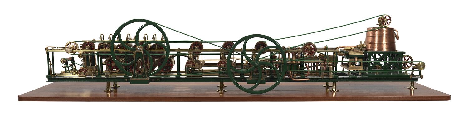 Paper Making Machine - T. J. Marshall & Co, 1886