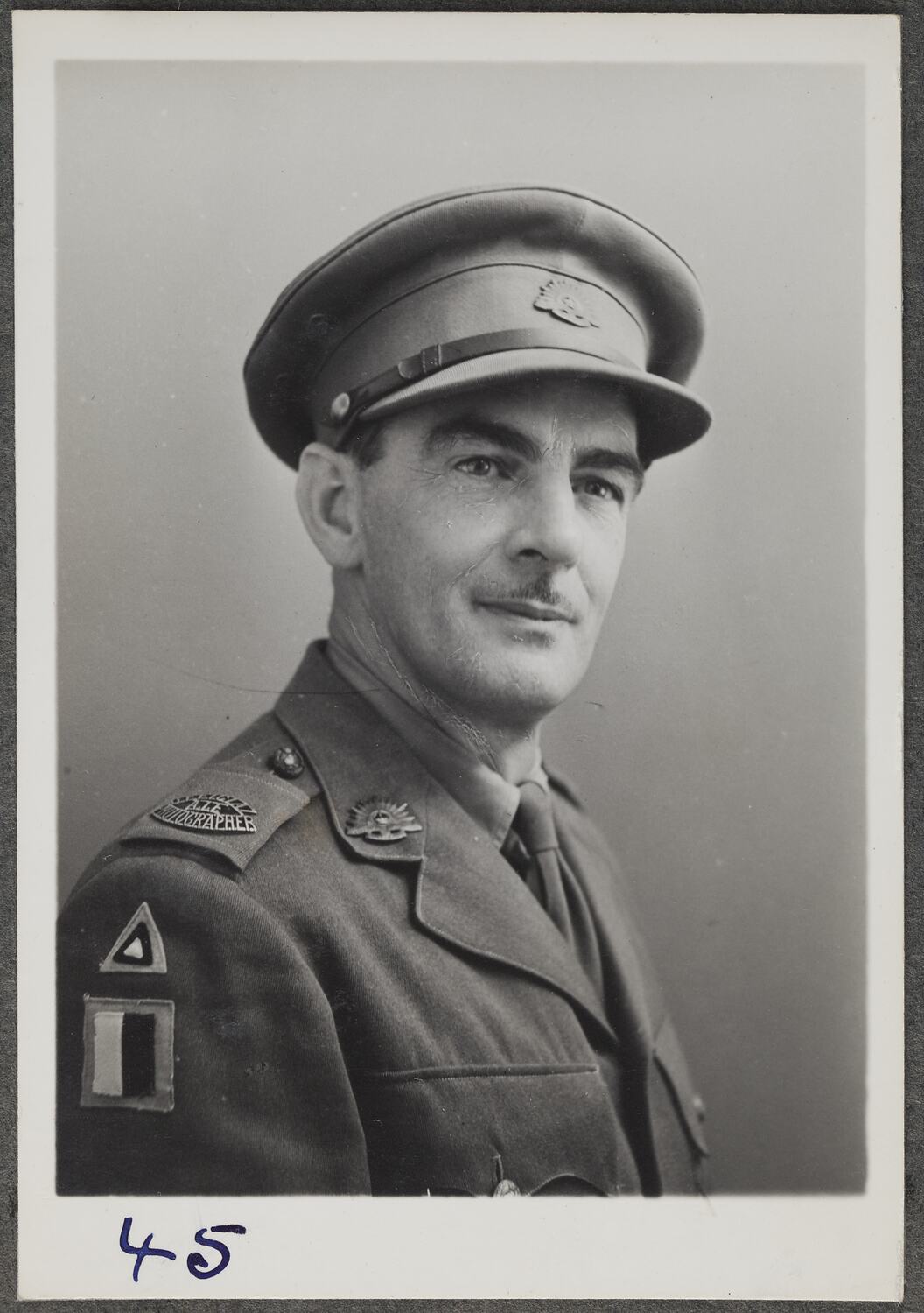Photograph - Lieutenant A. Faithfull, Abbotsford, Victoria, World War ...