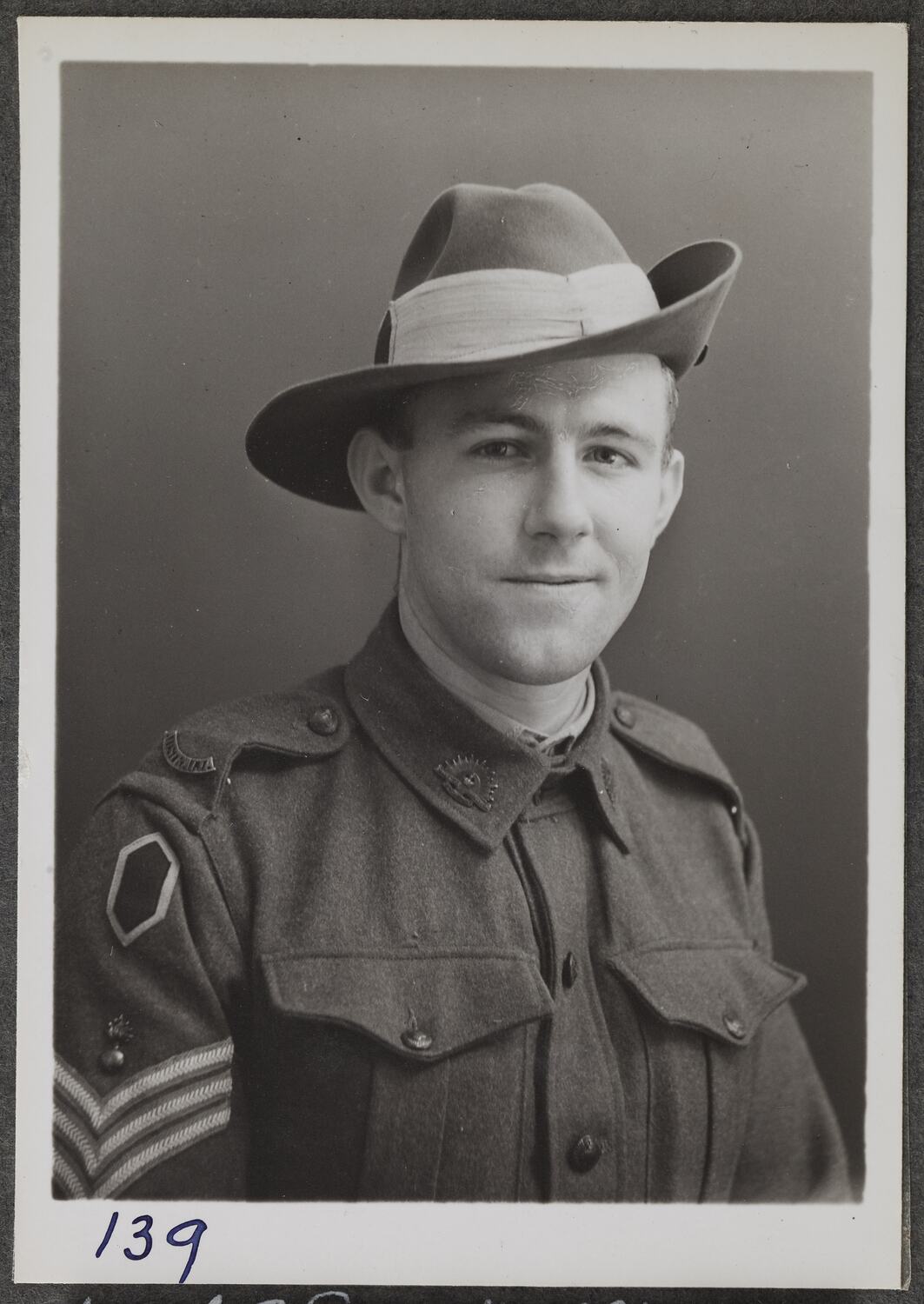Photograph - Sergeant L.S. Smith, Abbotsford, Victoria, World War II ...