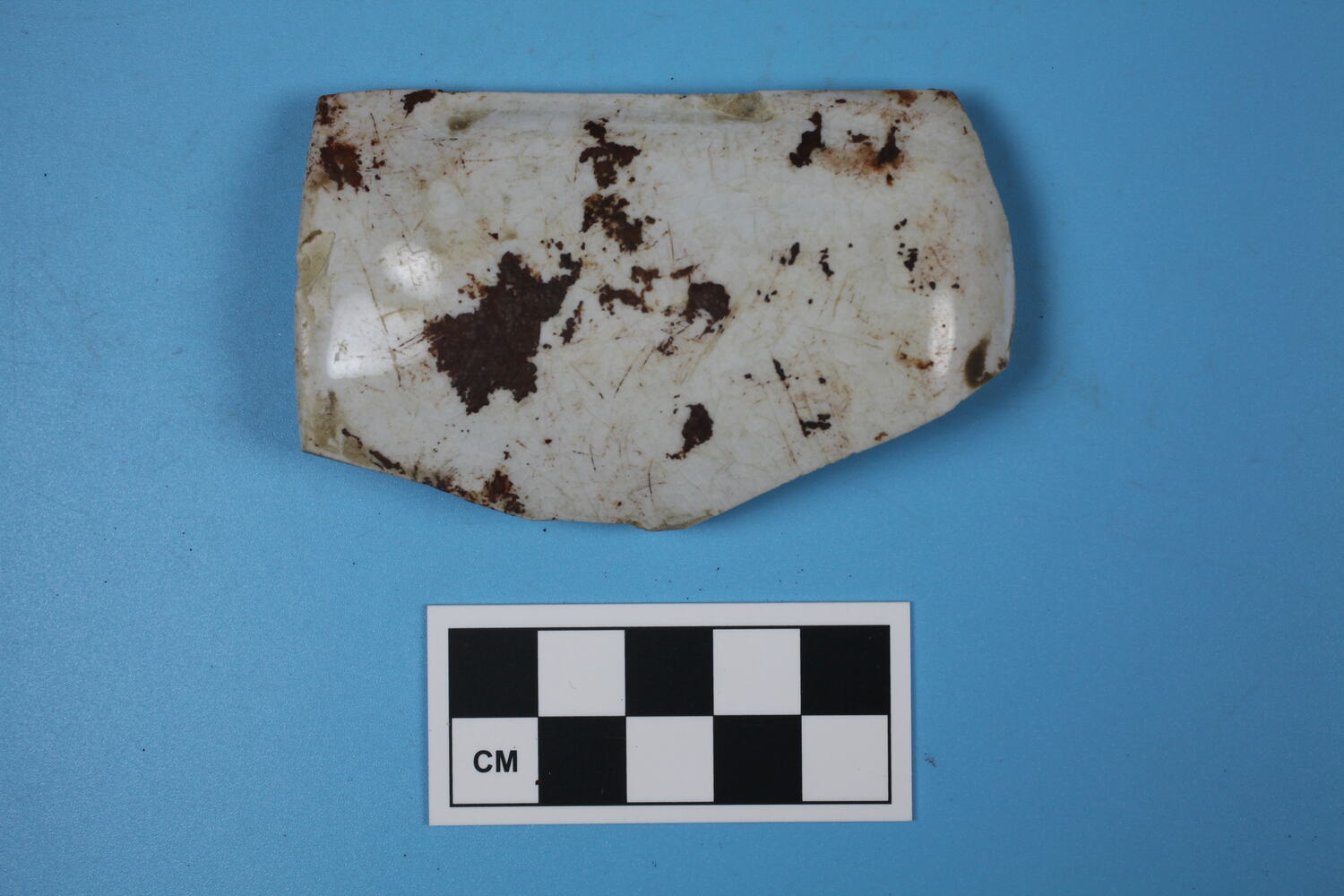 Cup - Ceramic, Earthenware, Moulded, White, Berlin Swirl Pattern