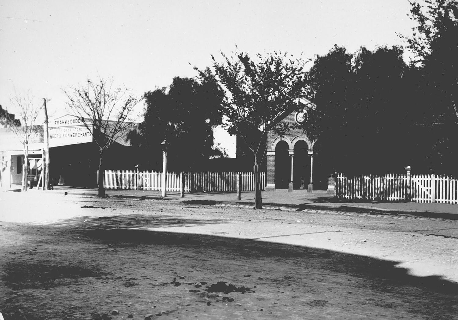 Negative - Post Office, Charlton, Victoria, Apr 1898