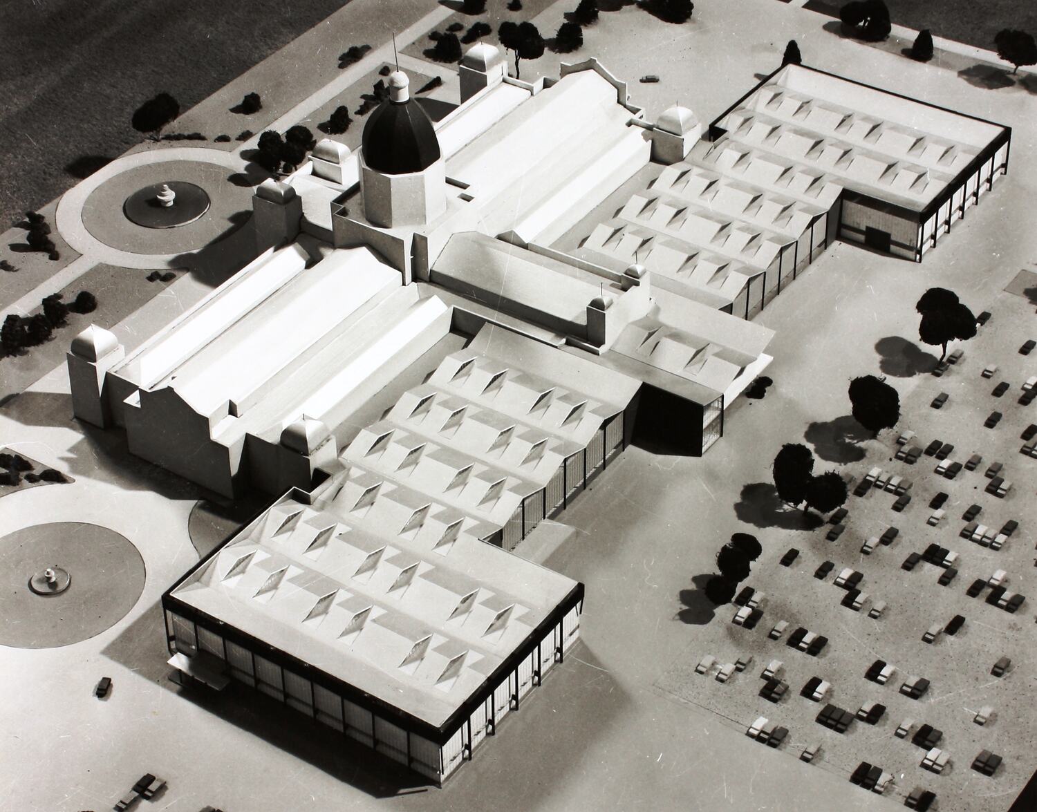 Photograph - 3D Model of Exhibition Building, Melbourne, circa 1979