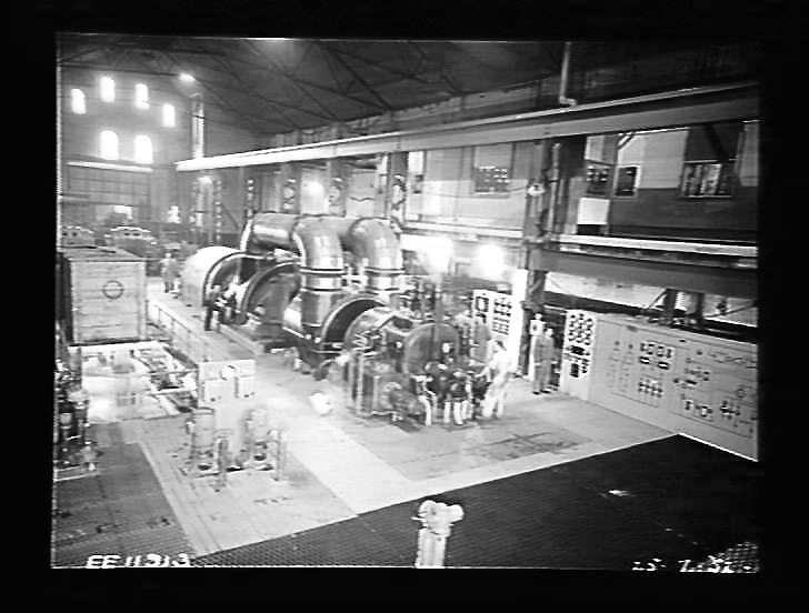 Negative - State Electricity Commission, Interior of Engine Room ...
