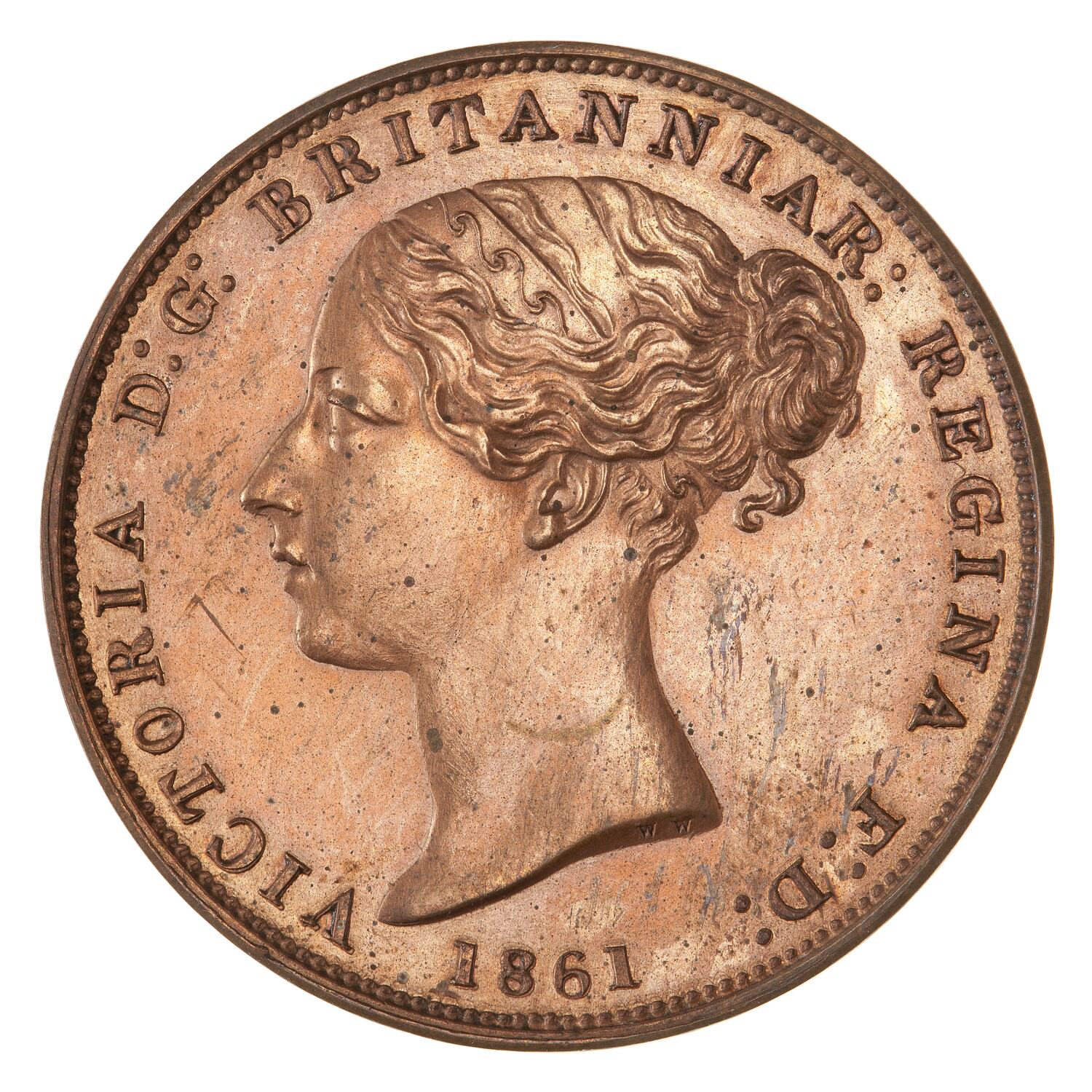 Proof Coin - 1/26 Shilling, Jersey, Channel Islands, 1861