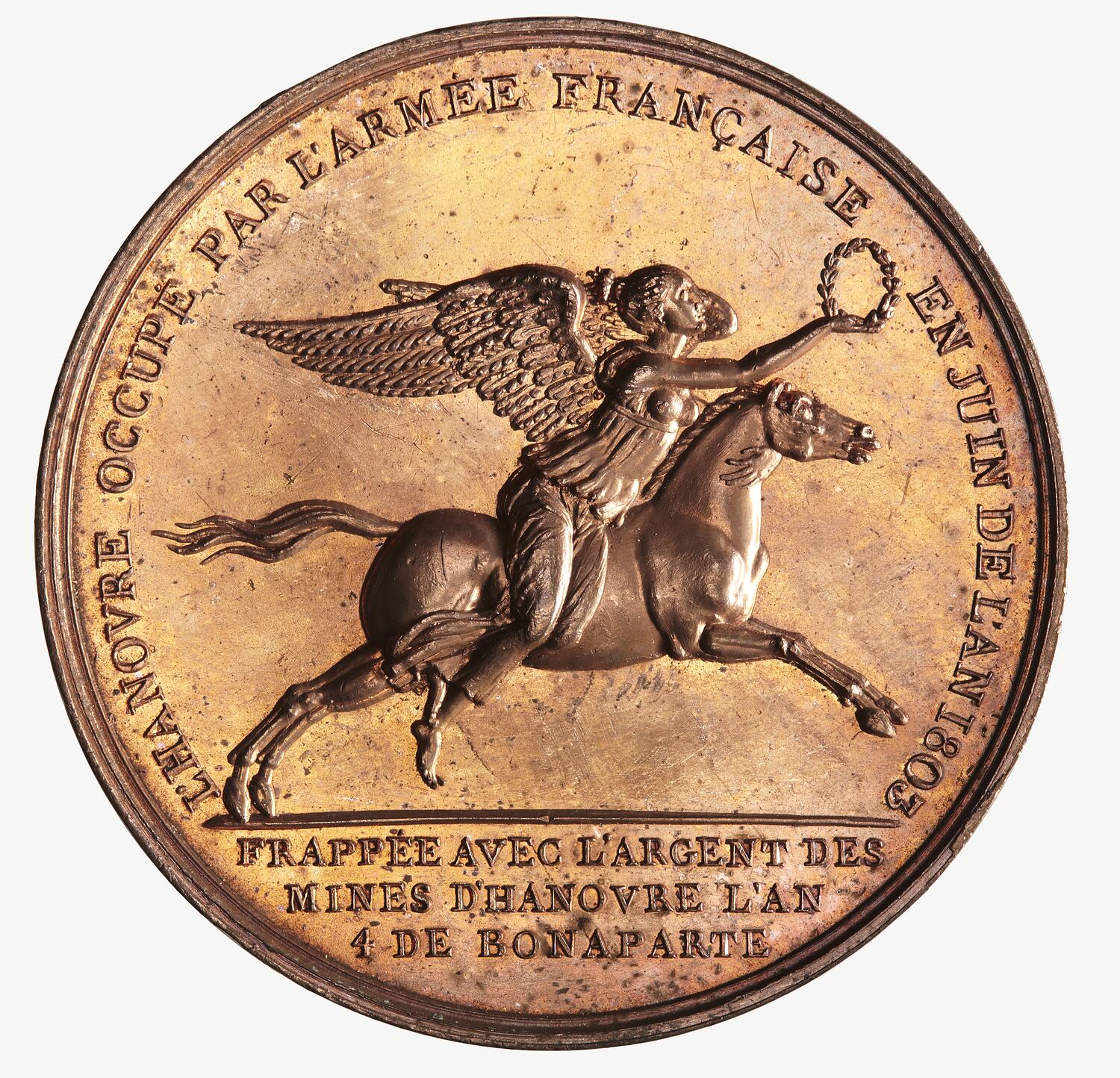 Medal - Occupation of Hanover, Napoleon Bonaparte (Emperor Napoleon I ...
