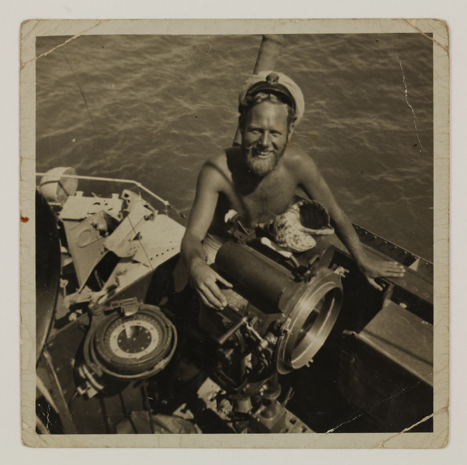 Photograph - Portrait of Ken Lynas, Able Seaman David Ralph Goodwin ...