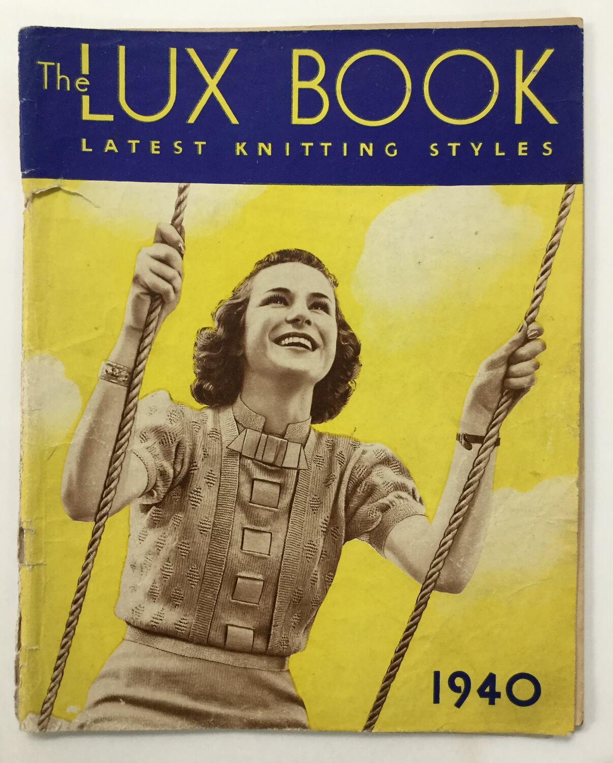 Knitting Book - The Lux Book, Sungravure, 1940