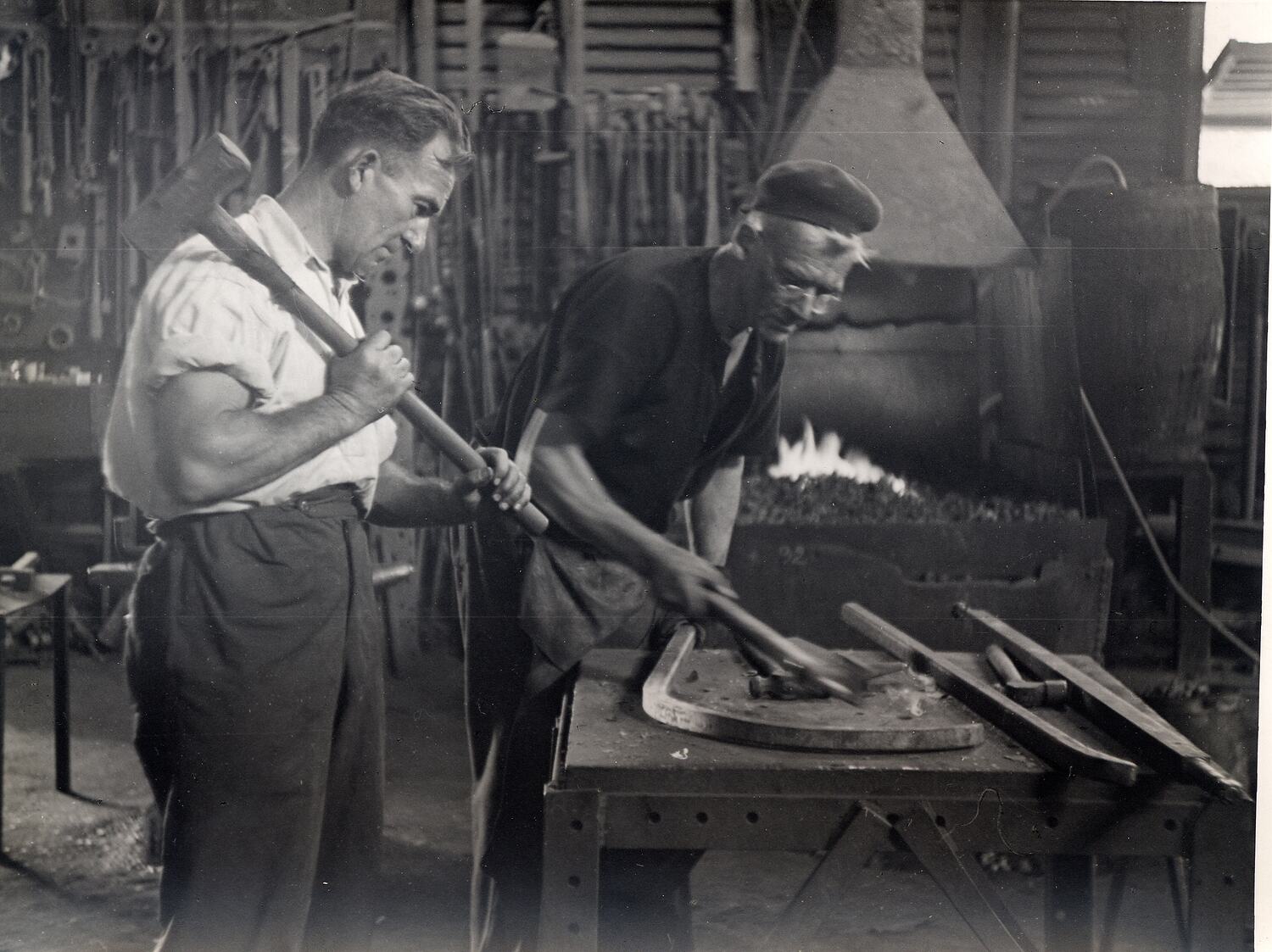 Photograph - Daniel Harvey Pty Ltd, Blacksmith's Workshop, Victoria ...