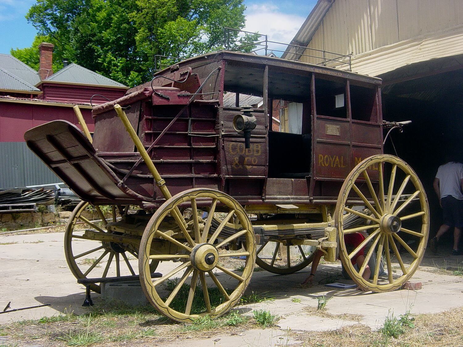 Coach - Cobb & Co, 'Royal Mail', Passenger & Mail Coach, Victoria ...