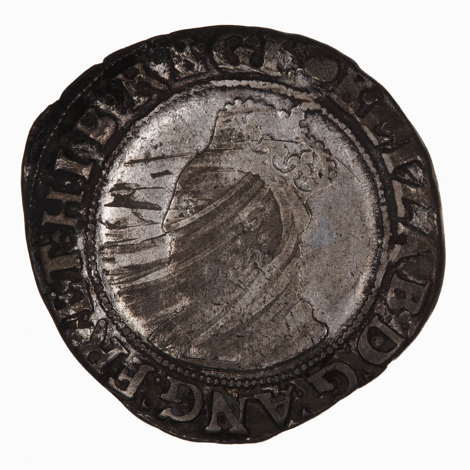Coin - Shilling, Elizabeth I, England, Great Britain, 1592-1595