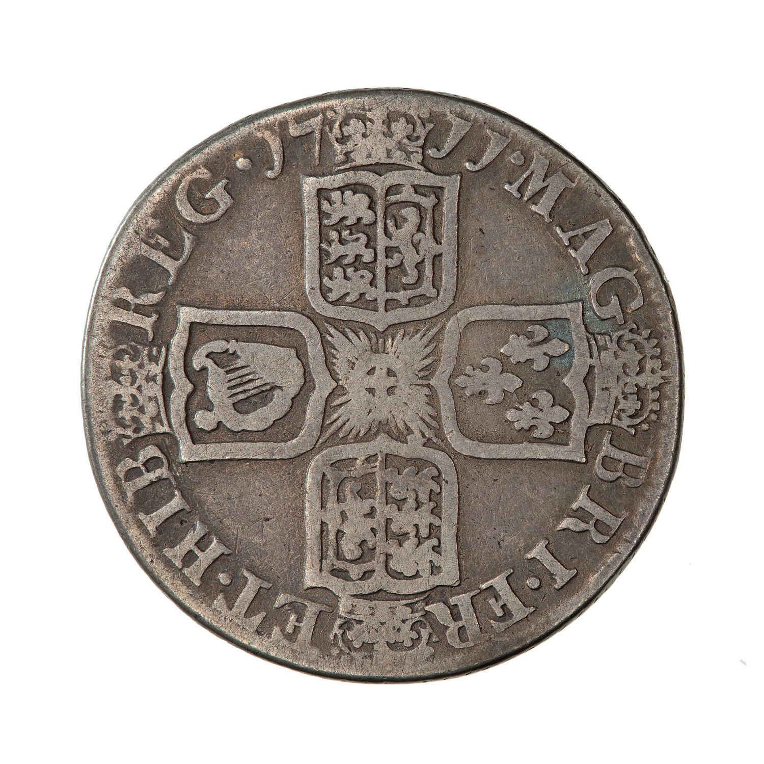 Coin - 1 Shilling, Queen Anne, England, Great Britain, 1711