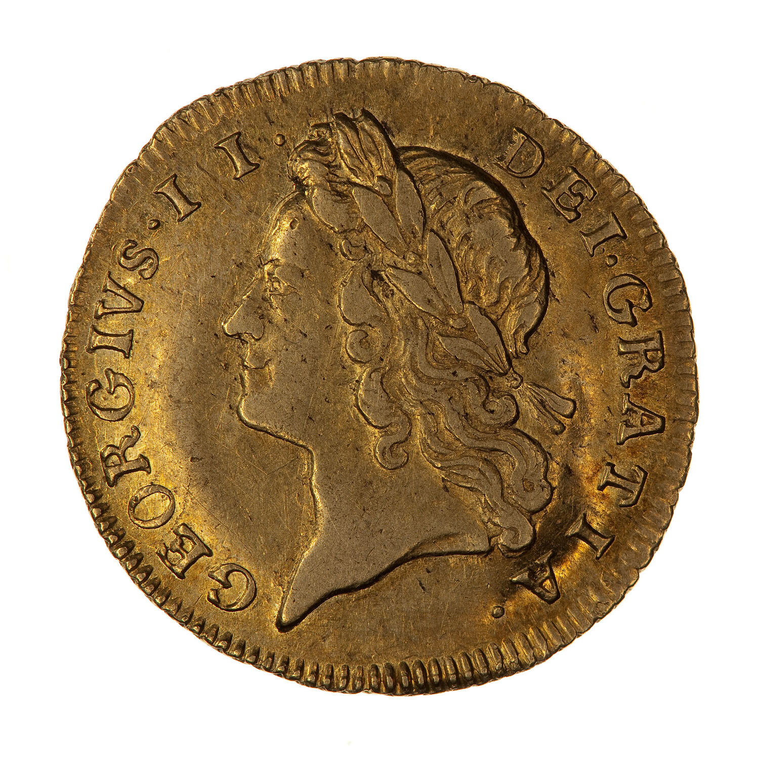 Coin - Half-Guinea, George II, Great Britain, 1732
