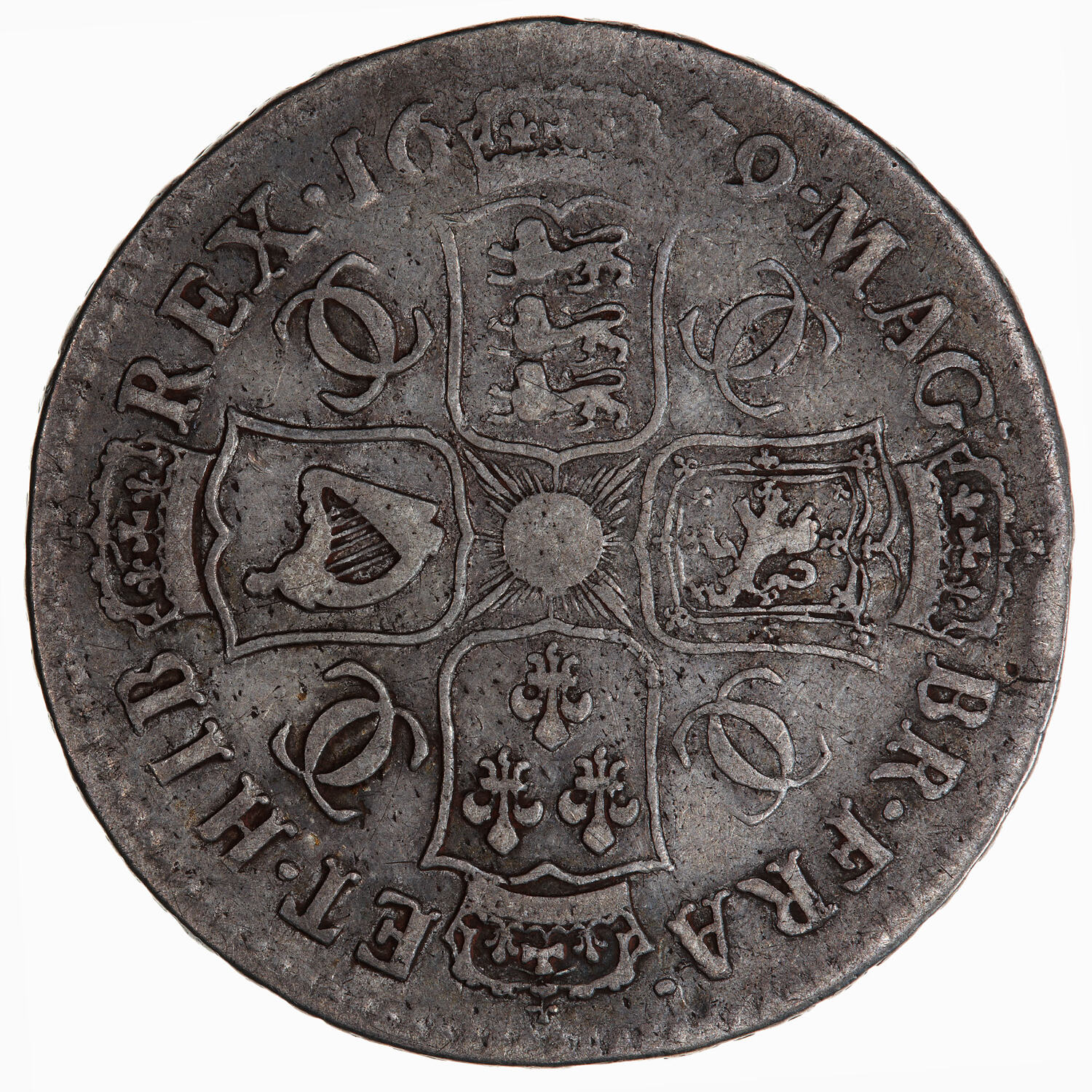 Coin - Halfcrown, Charles II, Great Britain, 1679