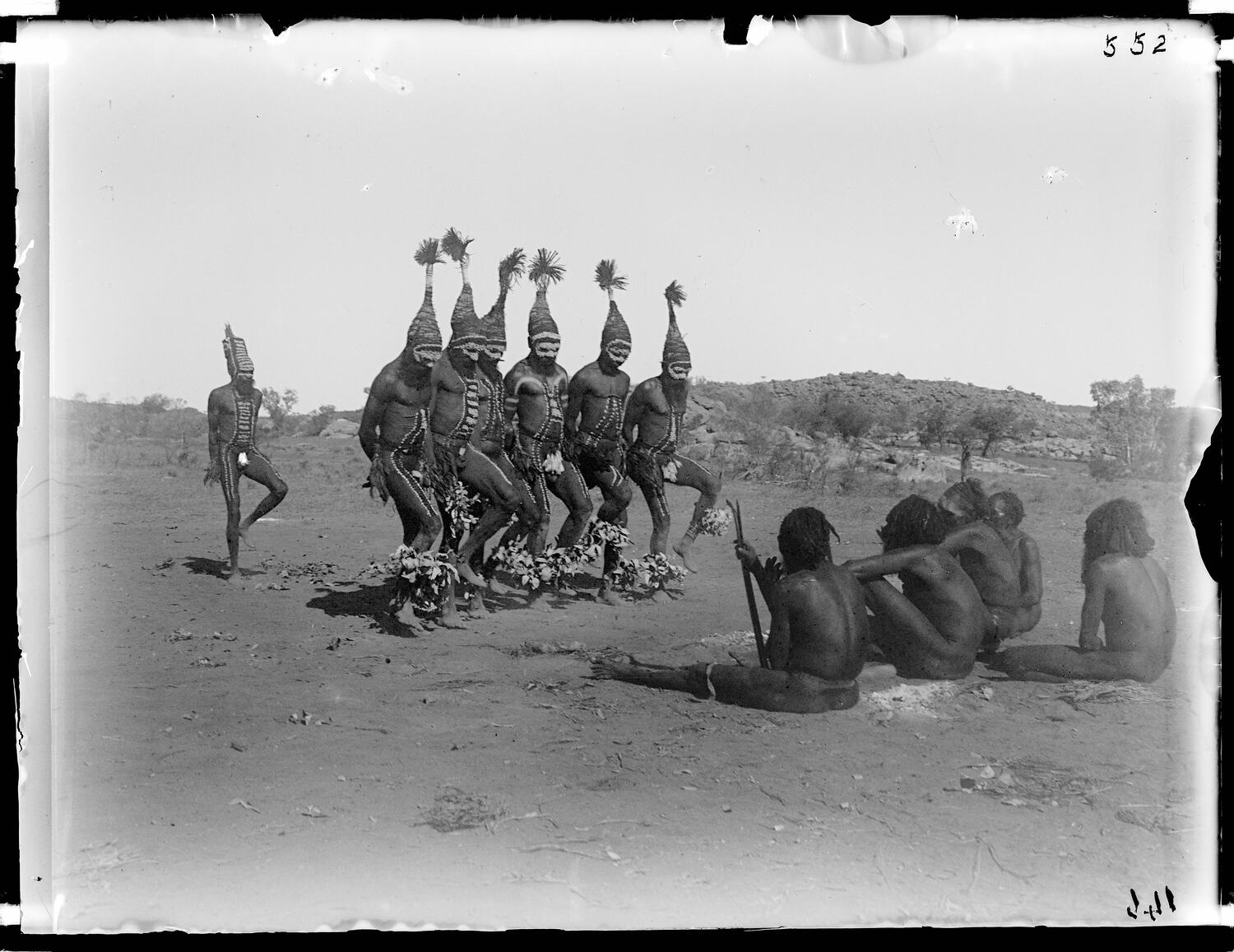 Glass plate. Arrernte. Alice Springs, Central Australia, Northern ...