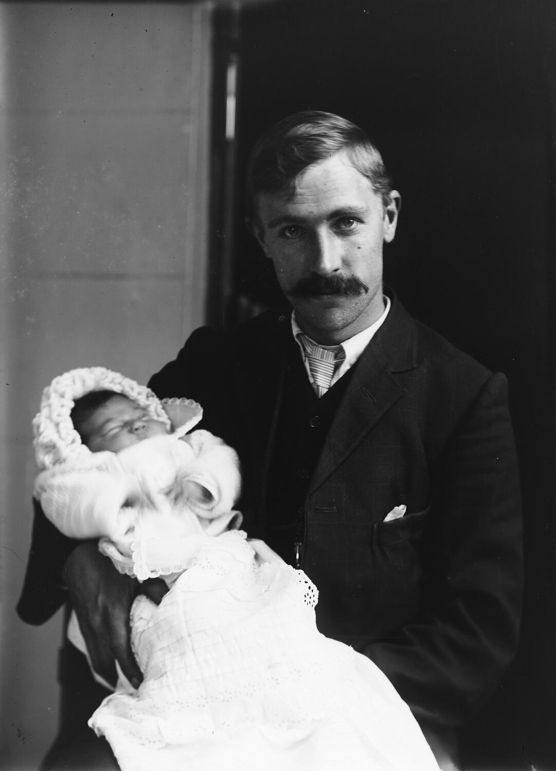 Glass Negative - George Beckett & Florence Beckett, South Yarra ...