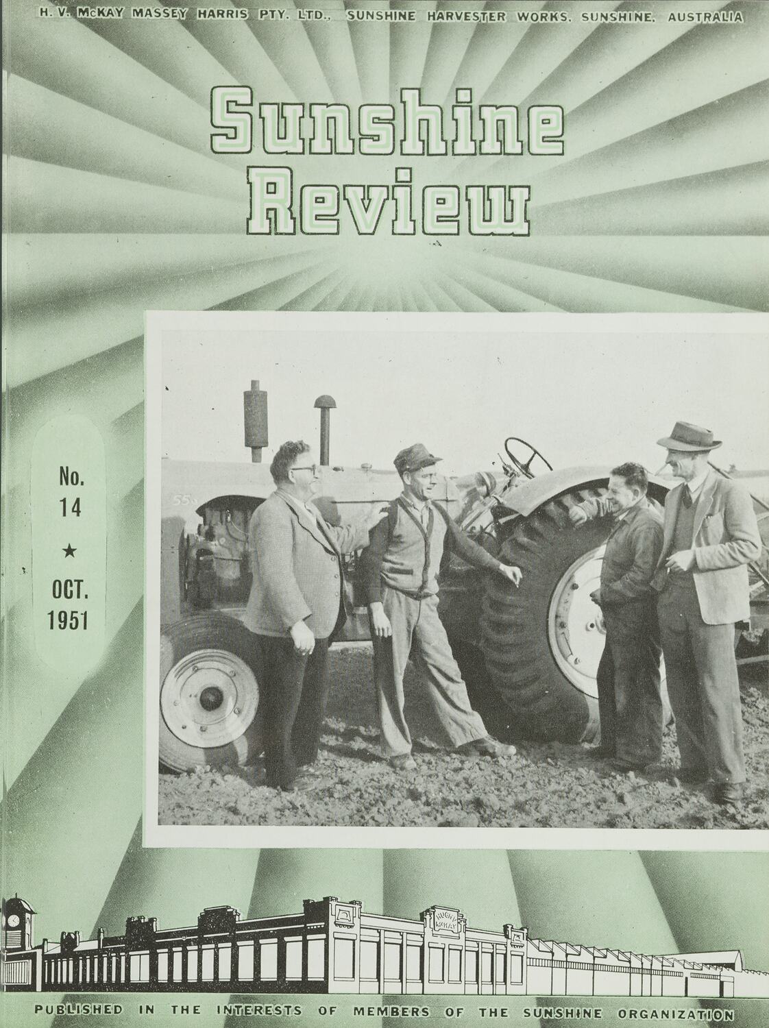 Magazine - Sunshine Review, No 14, Oct 1951