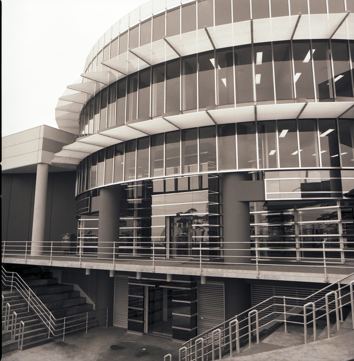 Negative - Amphitheatre & Building, Scienceworks, Spotswood, Victoria ...
