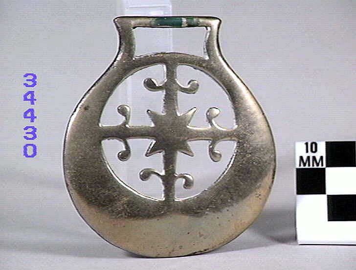 Horse Brass - Cross with Four Pointed Star, 1825-1939