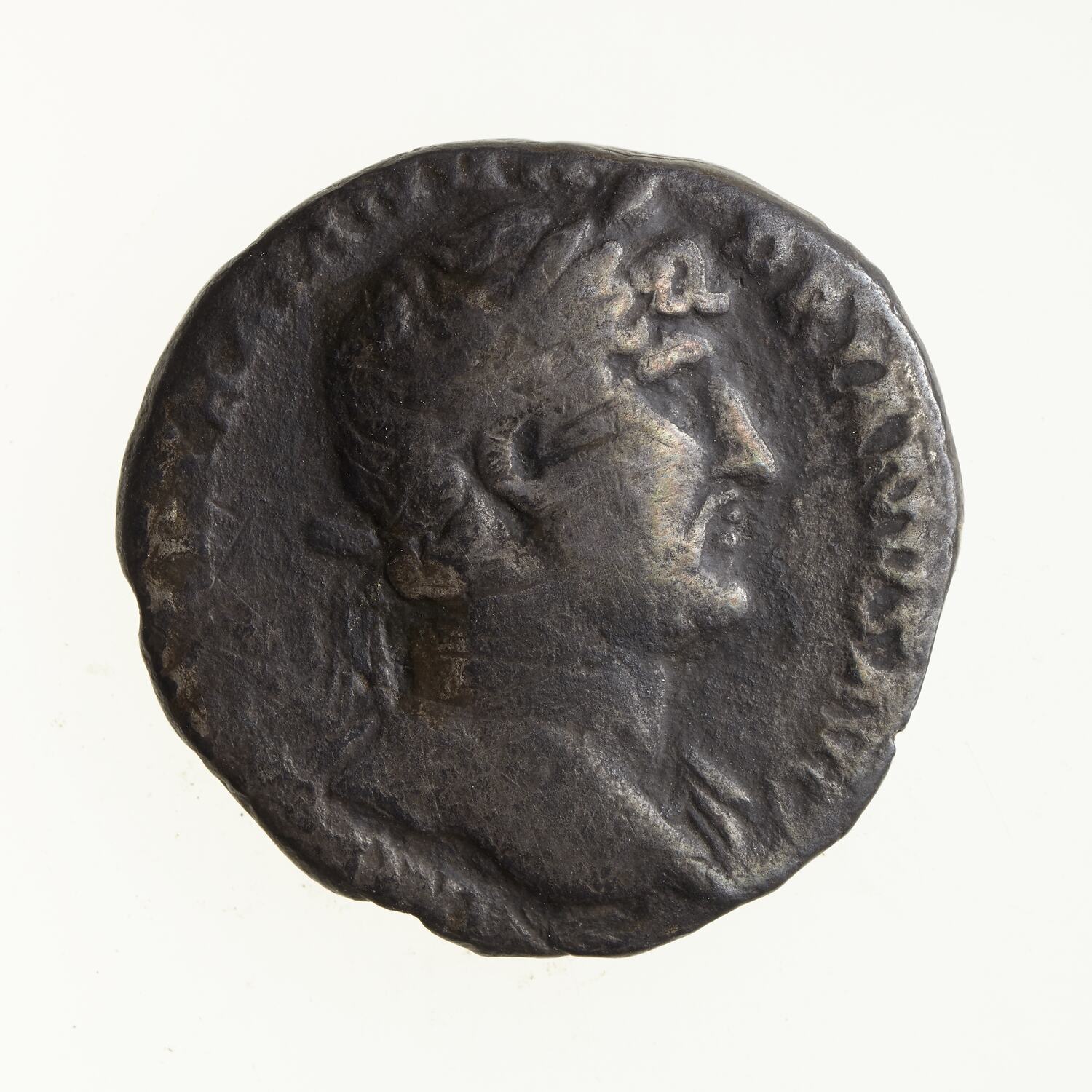 Coin - Denarius, Emperor Hadrian, Ancient Roman Empire, 119-122 AD