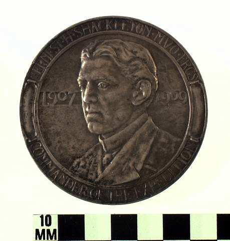 Medal - Shackleton Medal 1907-1909, Royal Geographical Society, Great ...