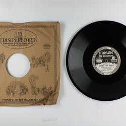Disc Recording - Edison, Double-Sided, 'Canzonetta' & 'Romance Sans ...