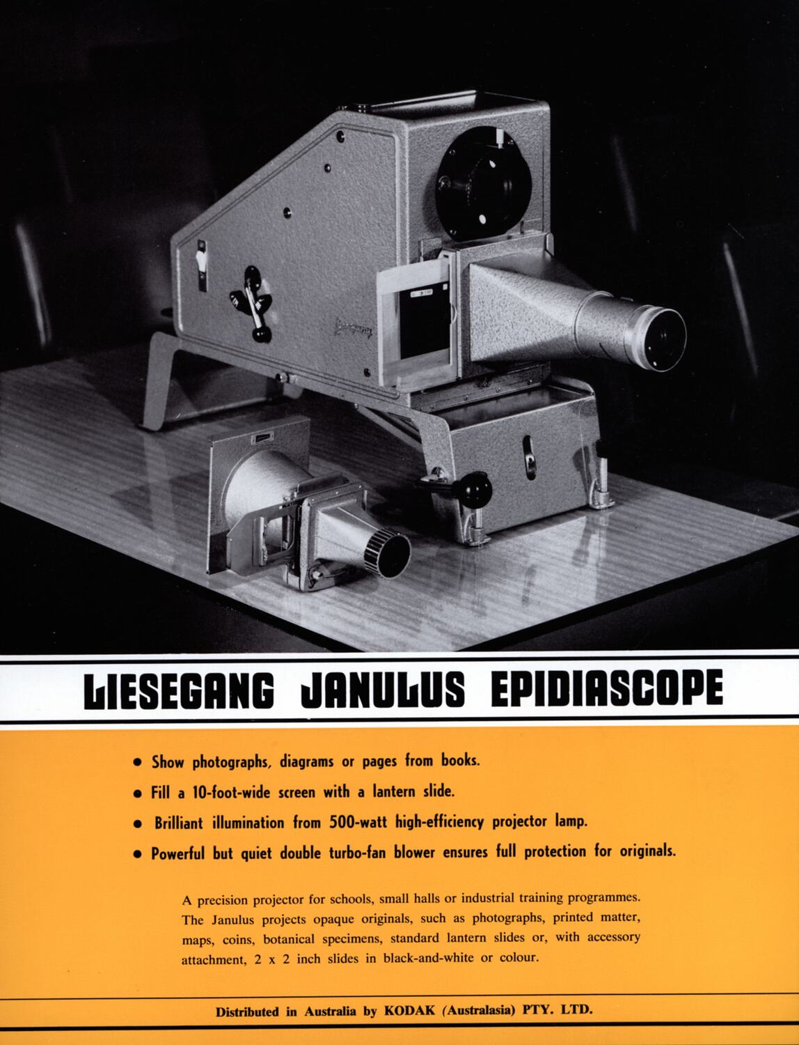 Publicity Flyer - Kodak Australasia Pty Ltd, Liesegang Janulus ...