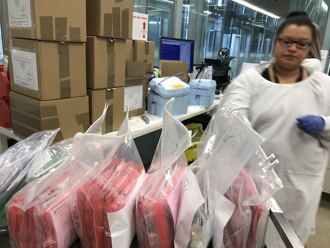 Digital Image - Specimen Reception Delivery, Doherty Institute ...