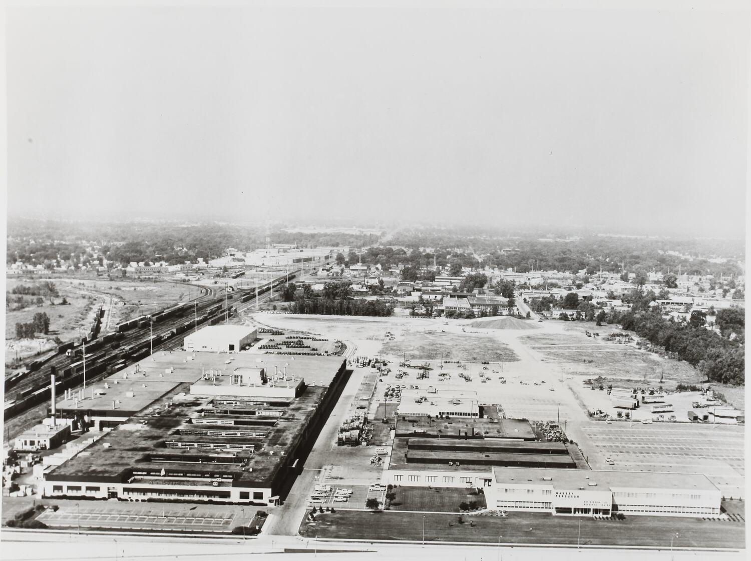 Photograph - Massey Ferguson, 'Detroit Tractor Plant Location-Aerial ...