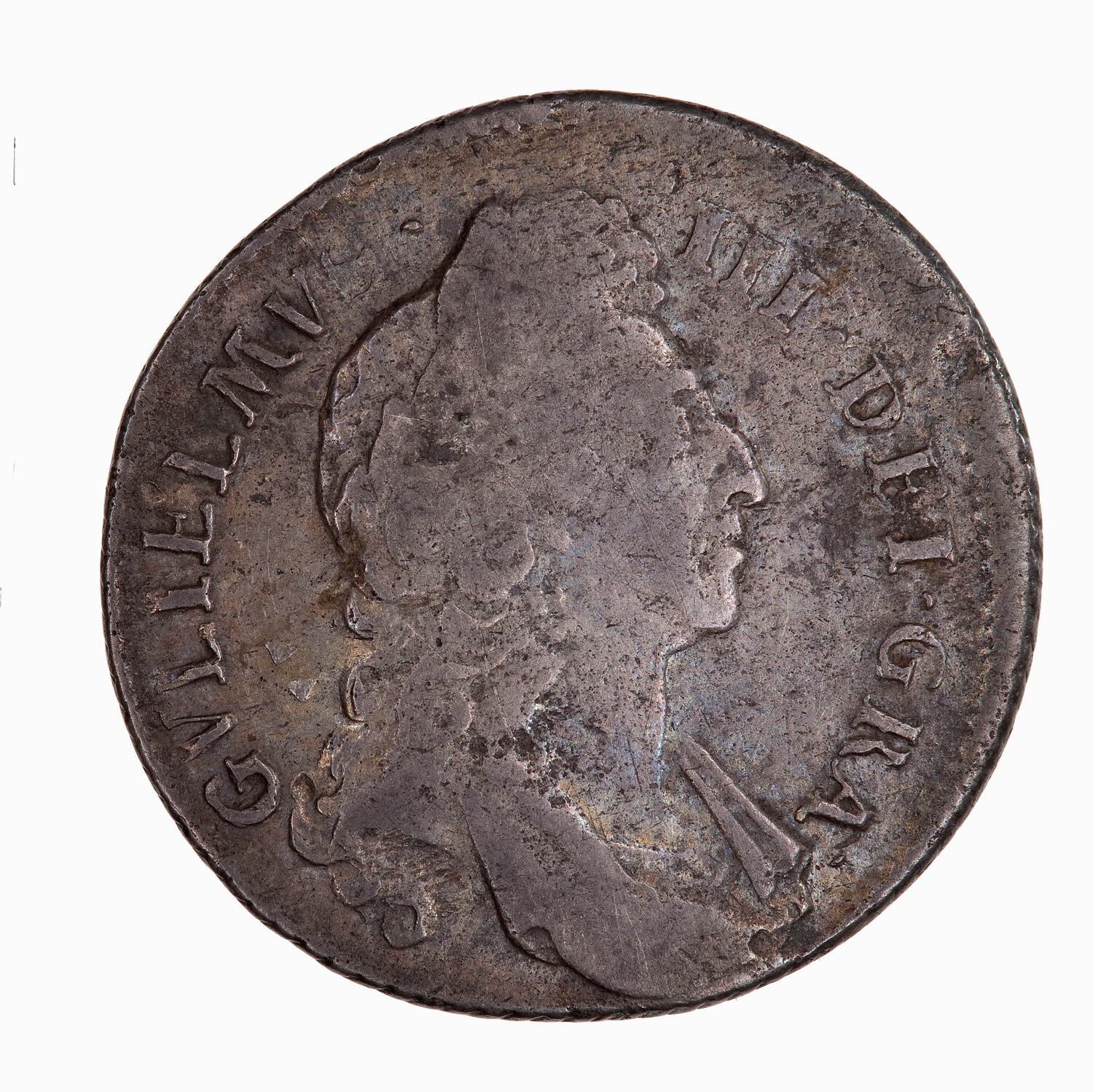 Coin - Shilling, William III, Great Britain, 1696