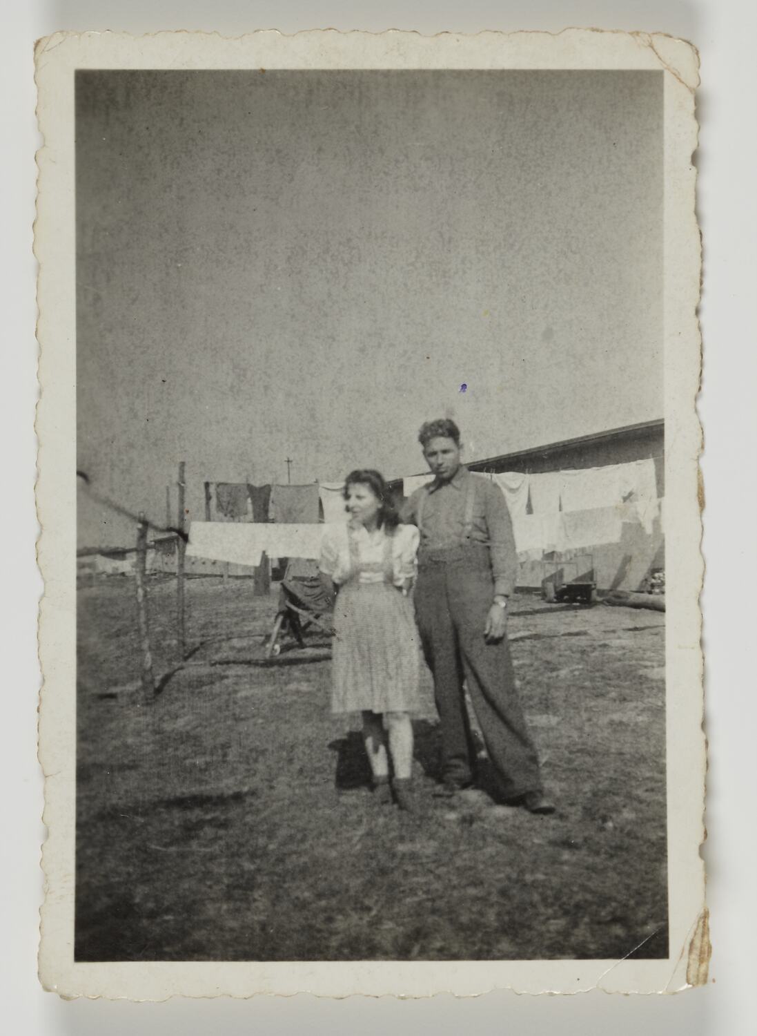 Digital Photograph - Dimka & Vojislav Stojkovic in Front of Washing ...
