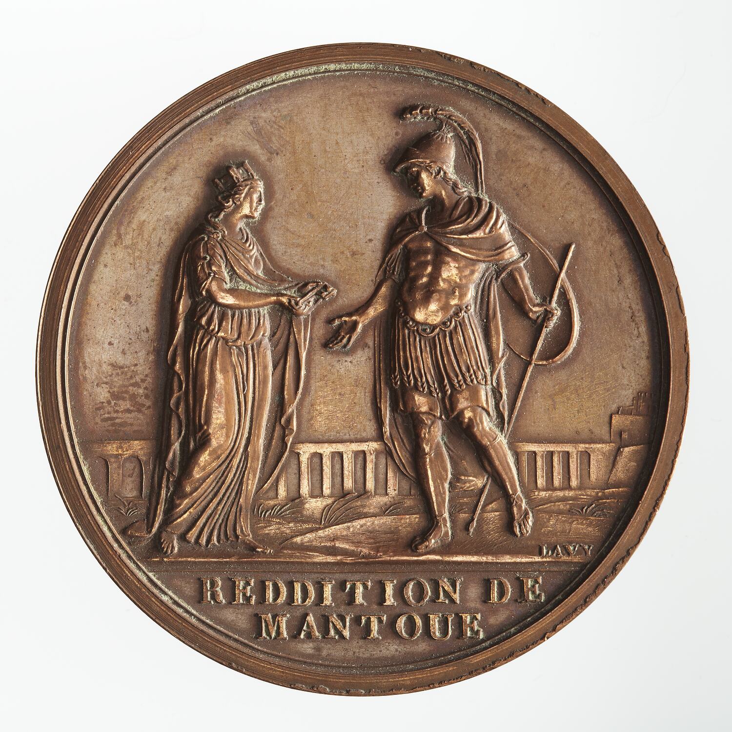 Medal - Capitulation of Mantua, Napoleon Bonaparte (Emperor Napoleon I ...