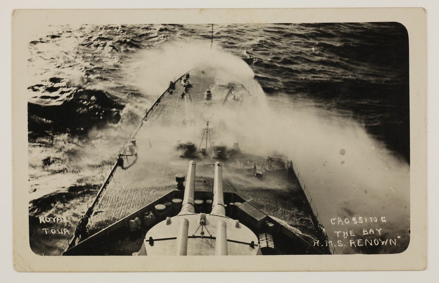 Photograph - 'Crossing the Bay' HMS Renown, Able Seaman David Ralph ...