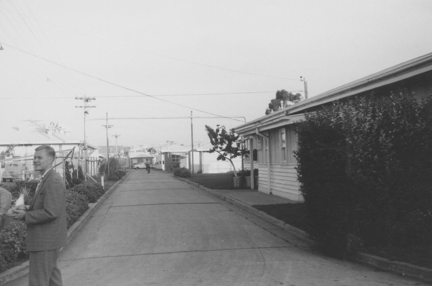 Digital Image - Huts Along Street, Bonegilla Migrant Reception Centre ...