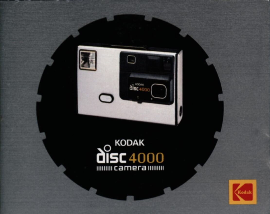 User Guide - Eastman Kodak, 'Kodak Disc 4000 Camera', 1982