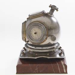 Mantel Clock - Divers Helmet, France, circa 1890