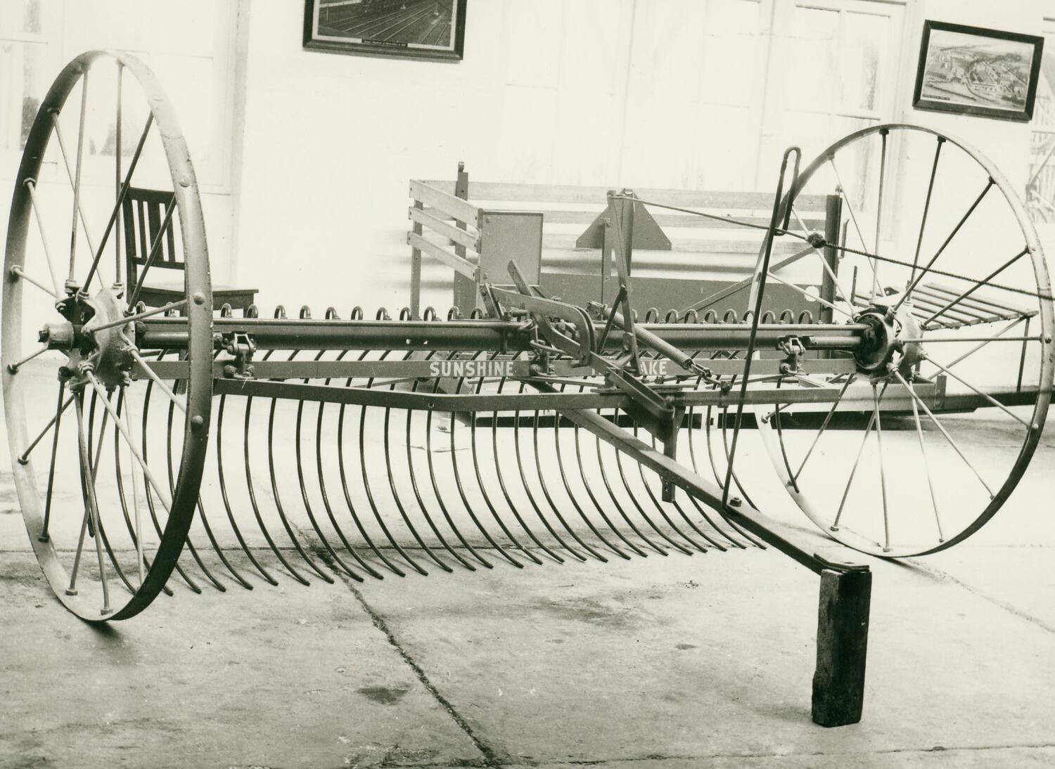 Photograph - H.V. McKay Massey Harris, Sunshine Hay Rake, 1954