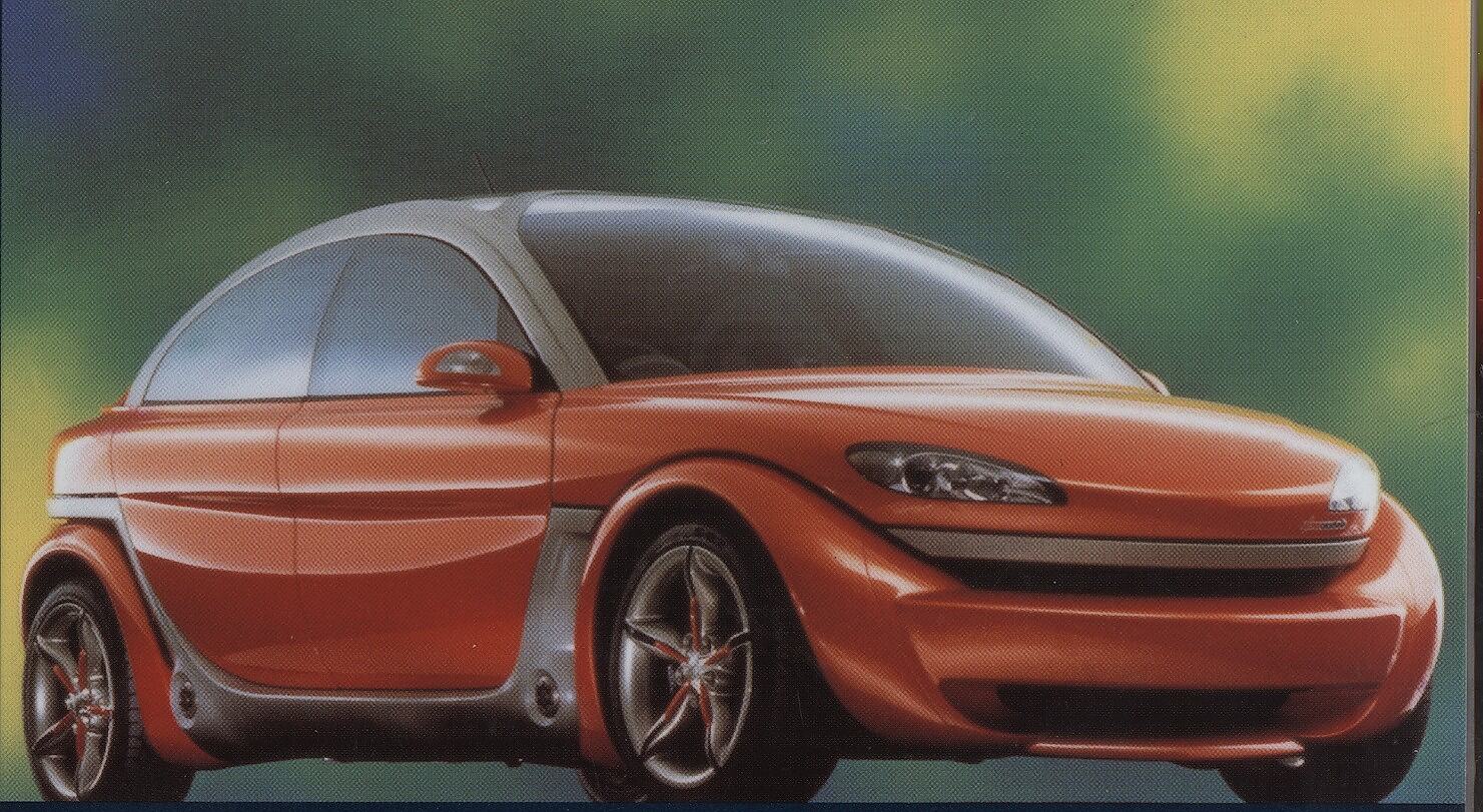 Motor Car - aXcess Australia Concept Car, Melbourne, Victoria, 1998