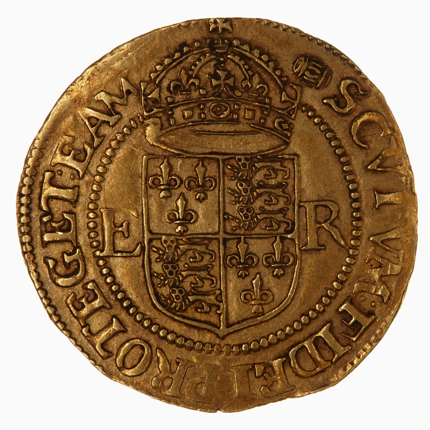 Coin - Crown, Elizabeth I, England, Great Britain, 1592-1595