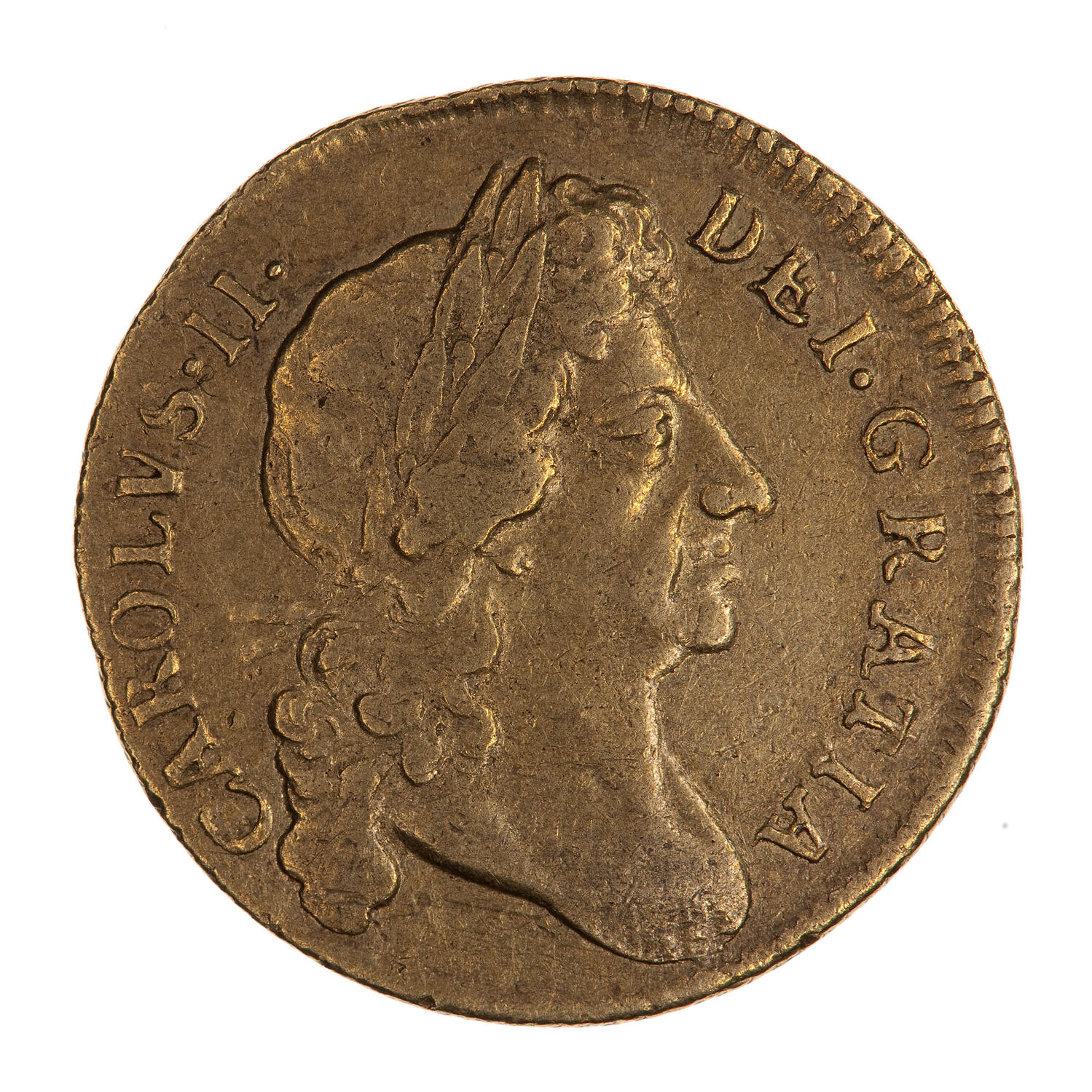 Coin - Half-Guinea, Charles II, Great Britain, 1683