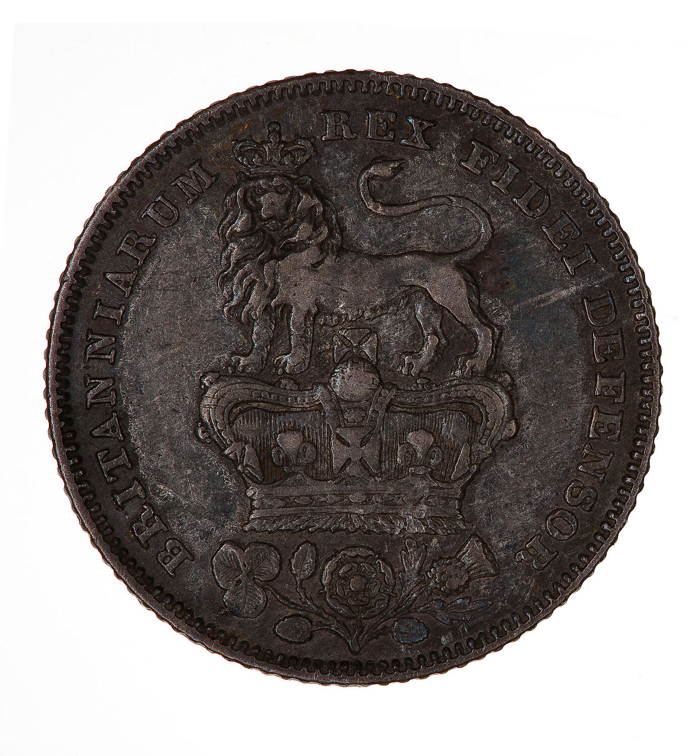 Coin - Sixpence, George IV, Great Britain, 1826